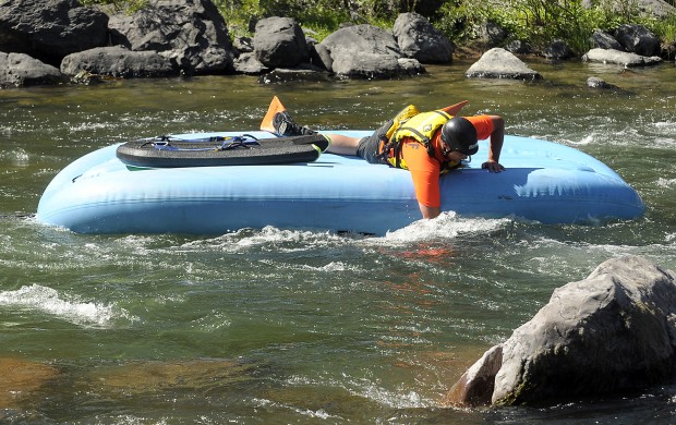 Two rescued from Blackfoot River after raft capsizes