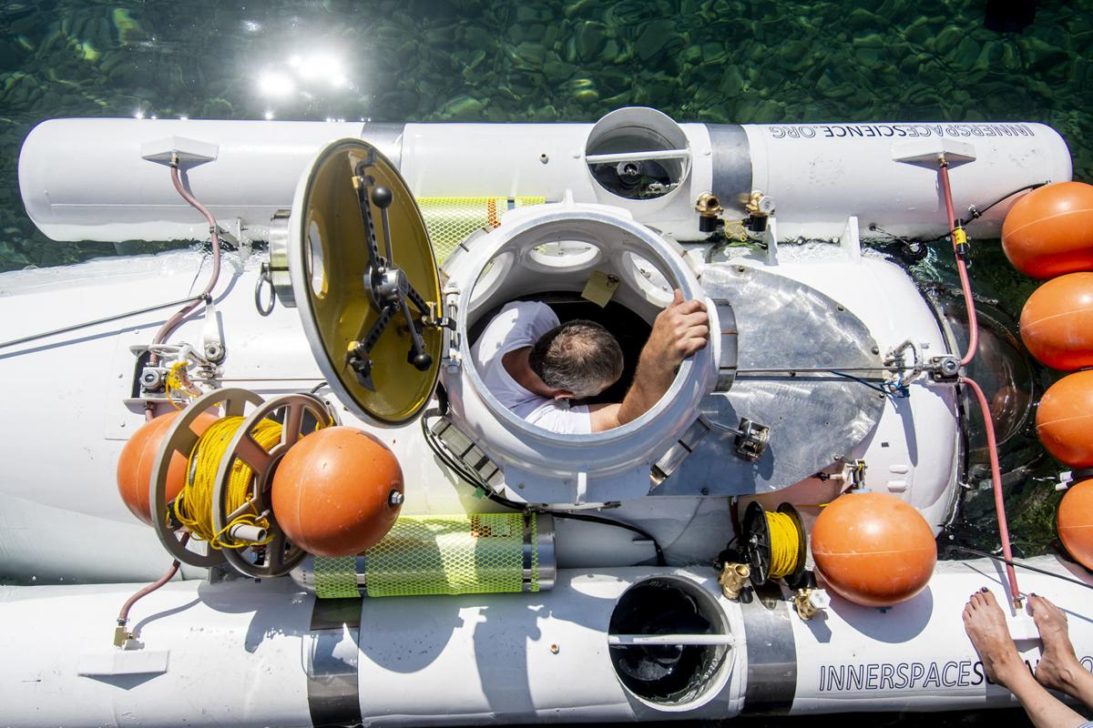 Research submarines launch in Flathead Lake | State & Regional ...