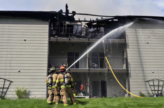 Residents safely escape Vantage Villa apartment fire