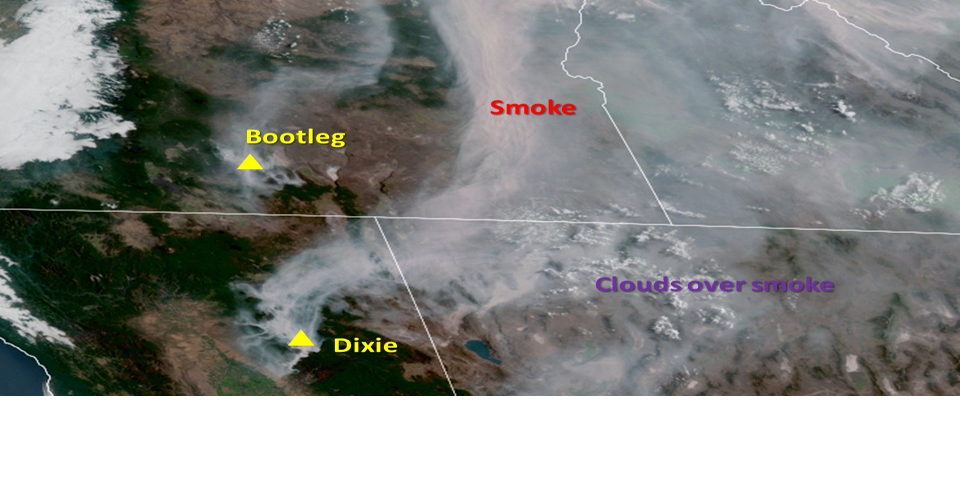 New California wildfires expected to bring more regional smoke