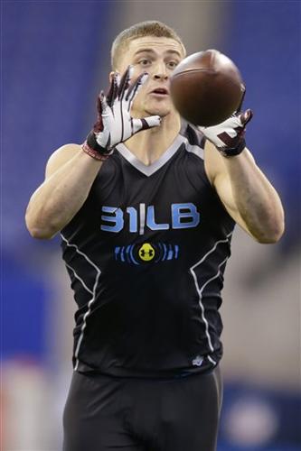 Tripp packs a wallop at NFL Combine