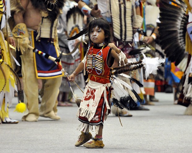 Youngsters, elders dance, drum at annual Missoula Kyi-Yo Powwow