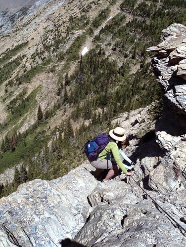 Waterton’s Crypt Lake hike a test of nerves
