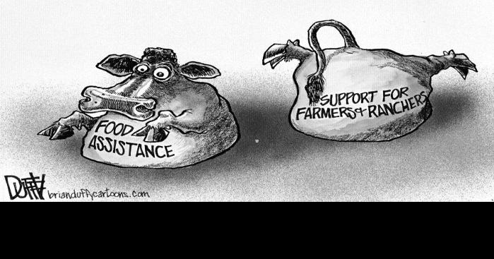 CARTOON: Attempt to split Farm Bill leaves both parts unable to stand ...
