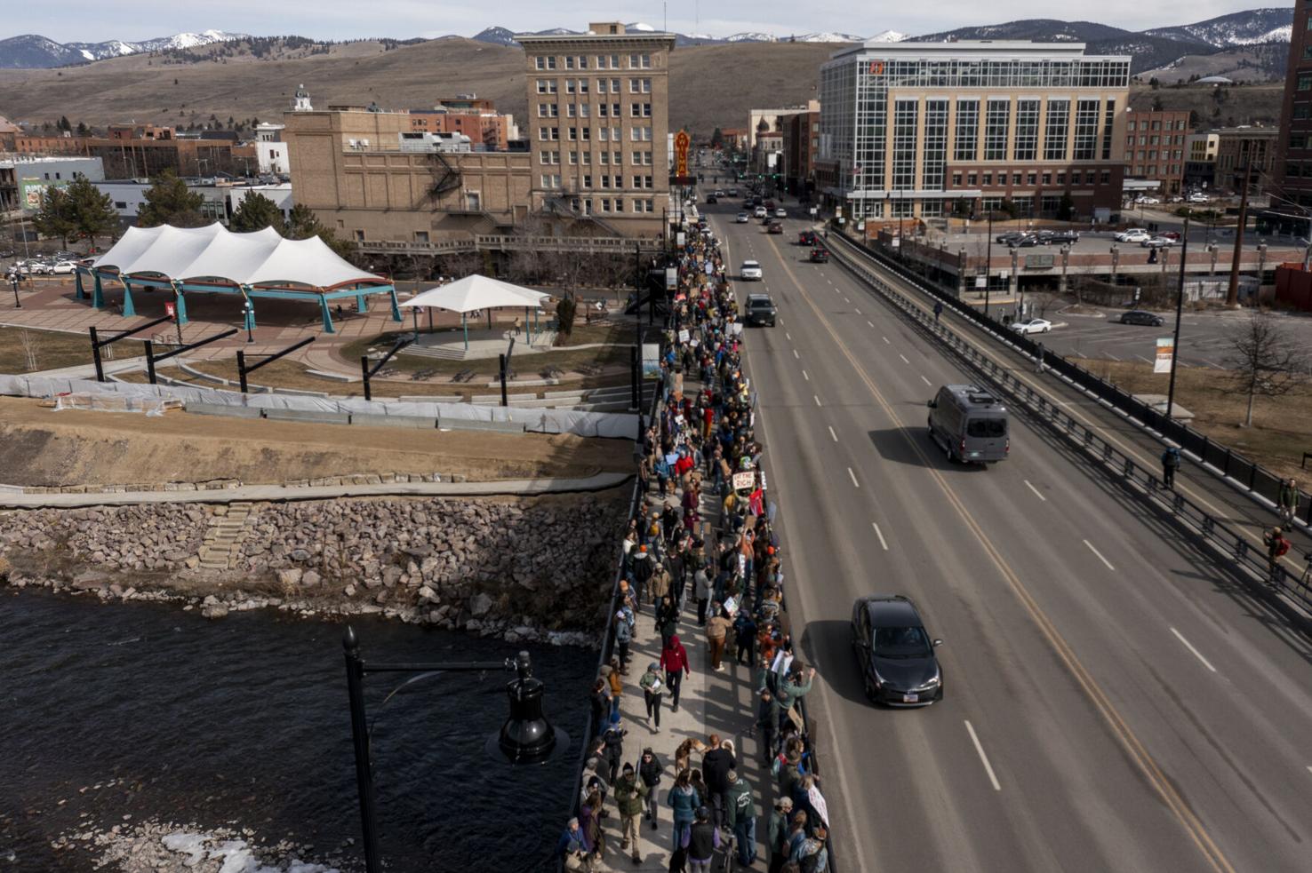 Missoula rally supports public lands, fired federal workers