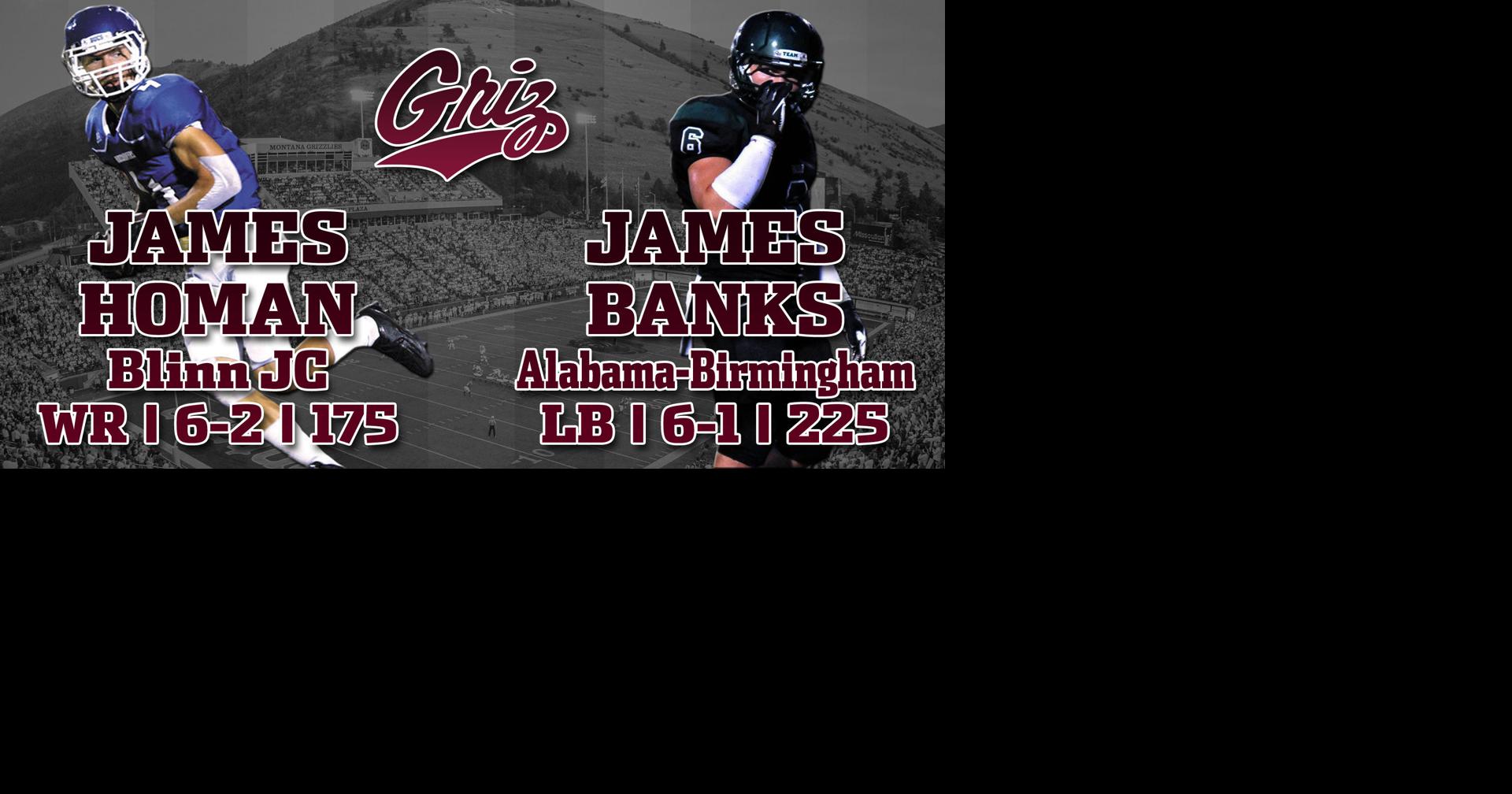 Griz sign 2 transfers for spring football