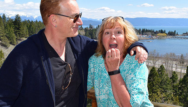 U 2 can have a surprise guest – in Michelle Ahern's case, it was Bono