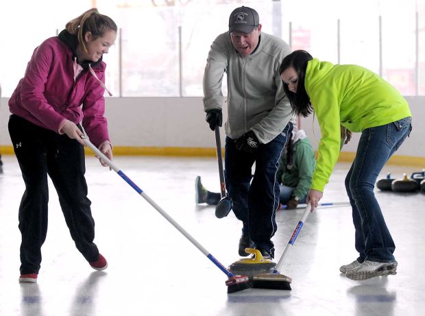 Sentinel High students slide, sweep in 3-day curling workshop