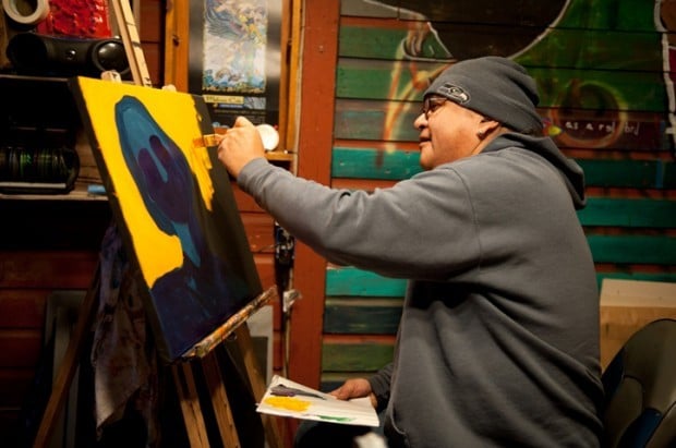 Art opening, book survey career of Native painter Ric Gendron