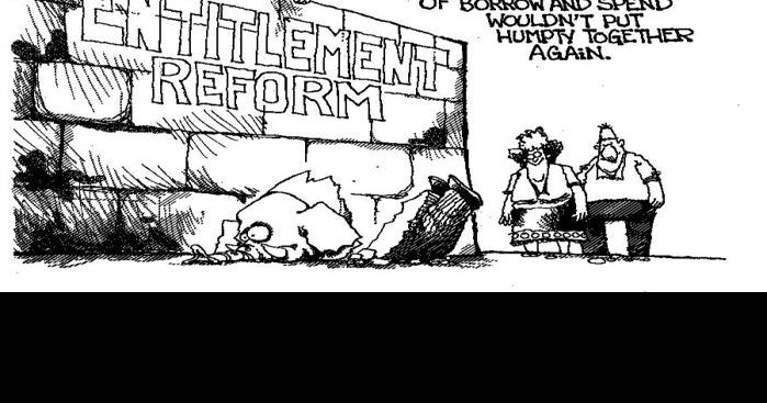CARTOON: Democrats unwilling to fix entitlement reform after pushing it ...