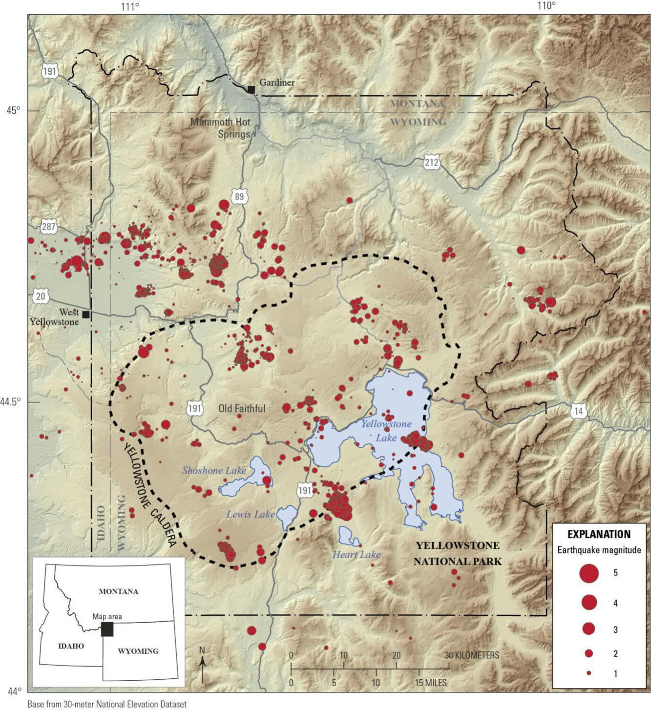 Caldera Chronicles: 2020 Yellowstone Volcano Observatory annual report ...
