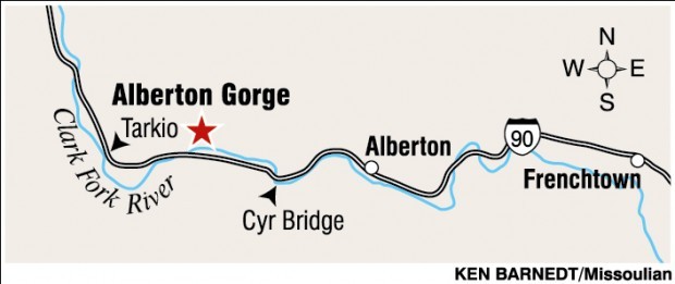 Alberton Gorge supplies adrenaline, scenery