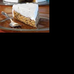 Northern Torte - Norwegian hazelnut cake melds nuts, berries and cream