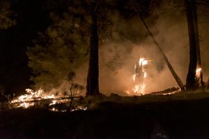 Sharrott Creek fire: Gusty winds could pose threat Tuesday