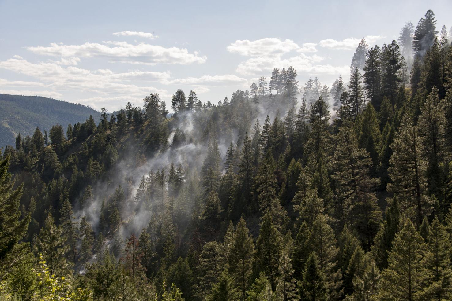 New wildfire starts Sunday in Miller Creek south of Missoula