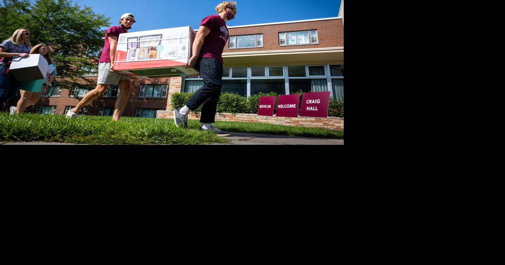 Hundreds of new students move into University of Montana dorms to kick ...