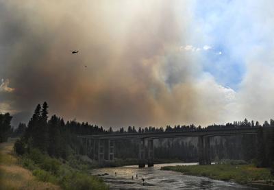 Lolo Peak fire expected to move toward Highway 12