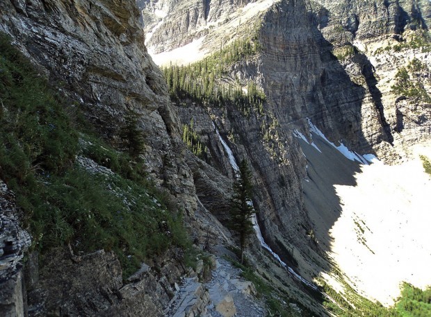 Waterton’s Crypt Lake hike a test of nerves