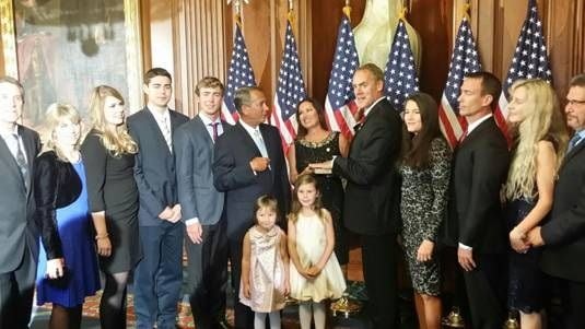 Daines sworn in as senator, Zinke as representative in new GOP-led Congress