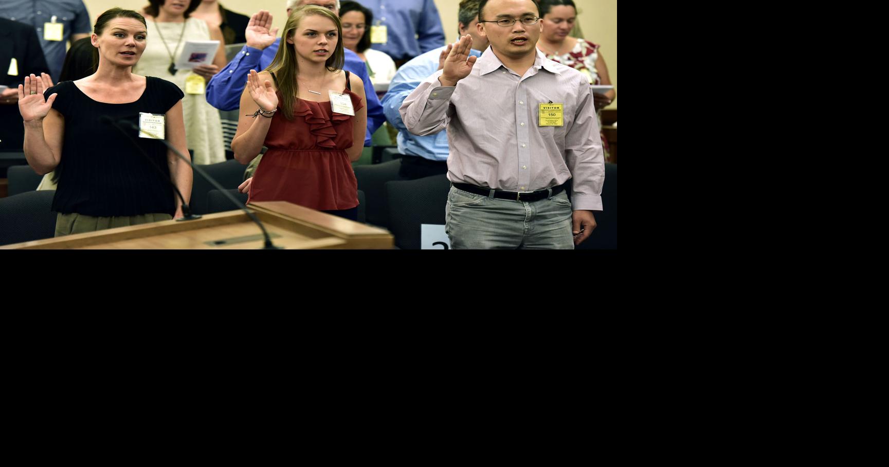 The U.S. welcomes 25 new citizens