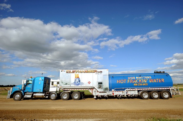 Two Montana brothers design vehicle to heat water for fracking work