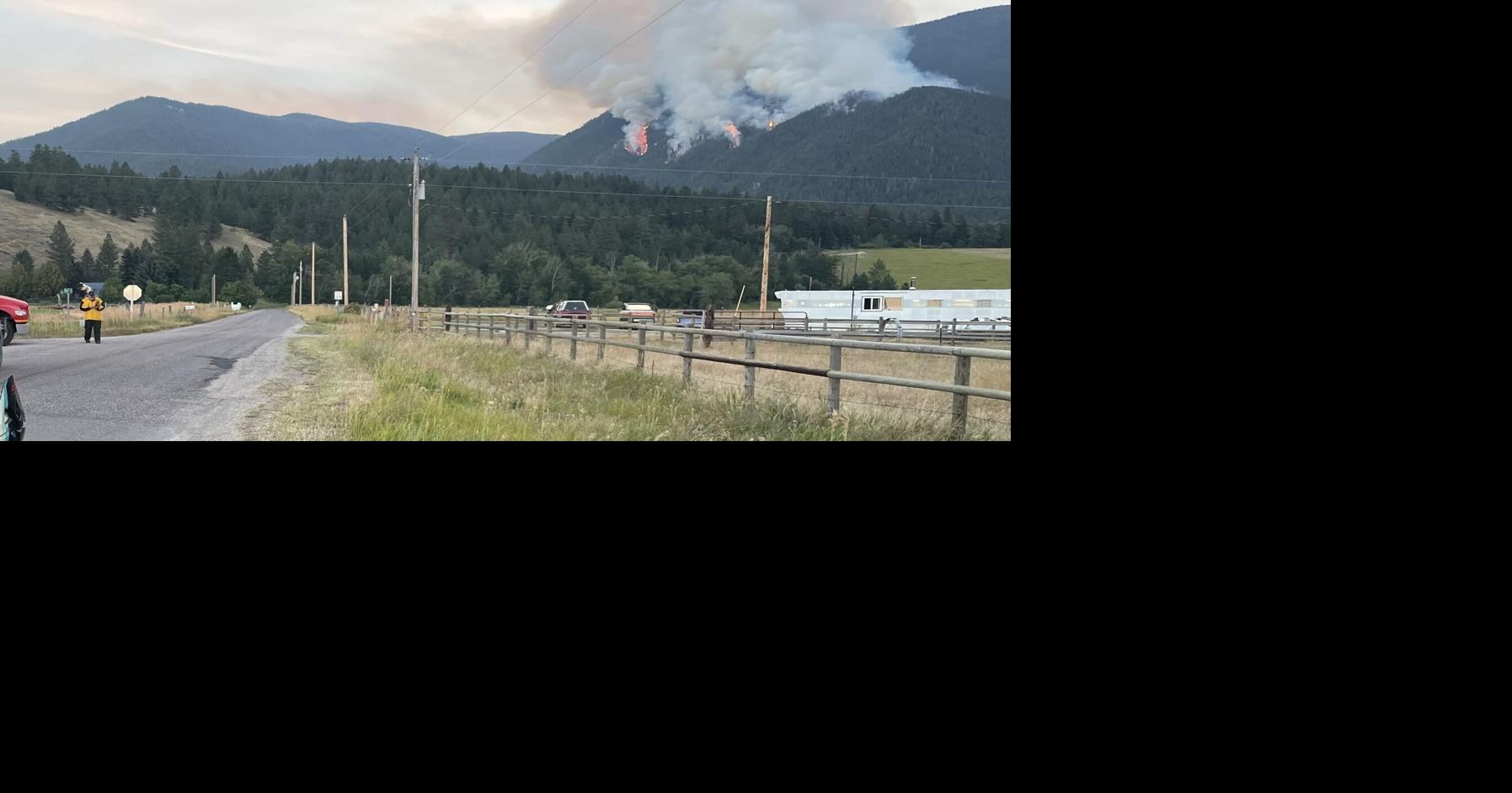 Jocko fire springs near Arlee while Colt blaze coasts
