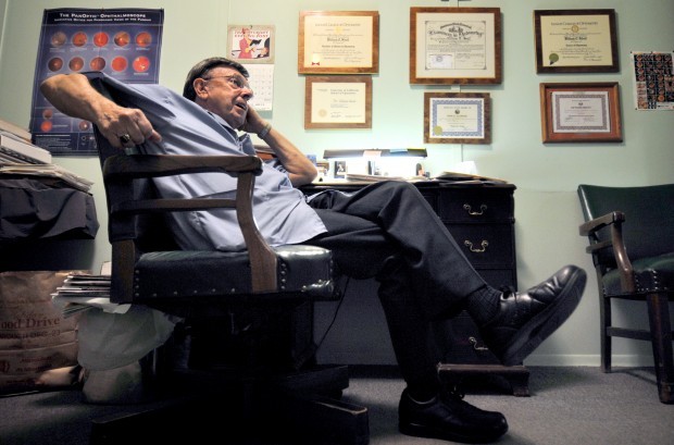 Optometrist Bill Shull has tended to Plains since '63