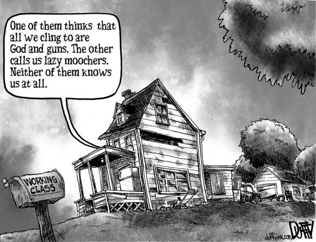 CARTOON: Neither presidential candidate understands working class