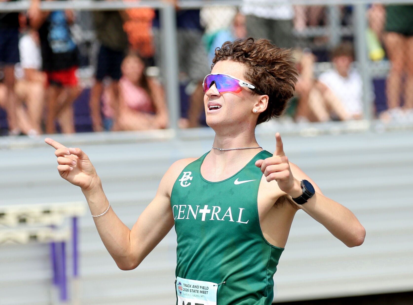 Photos: Class A and C state track meet first day