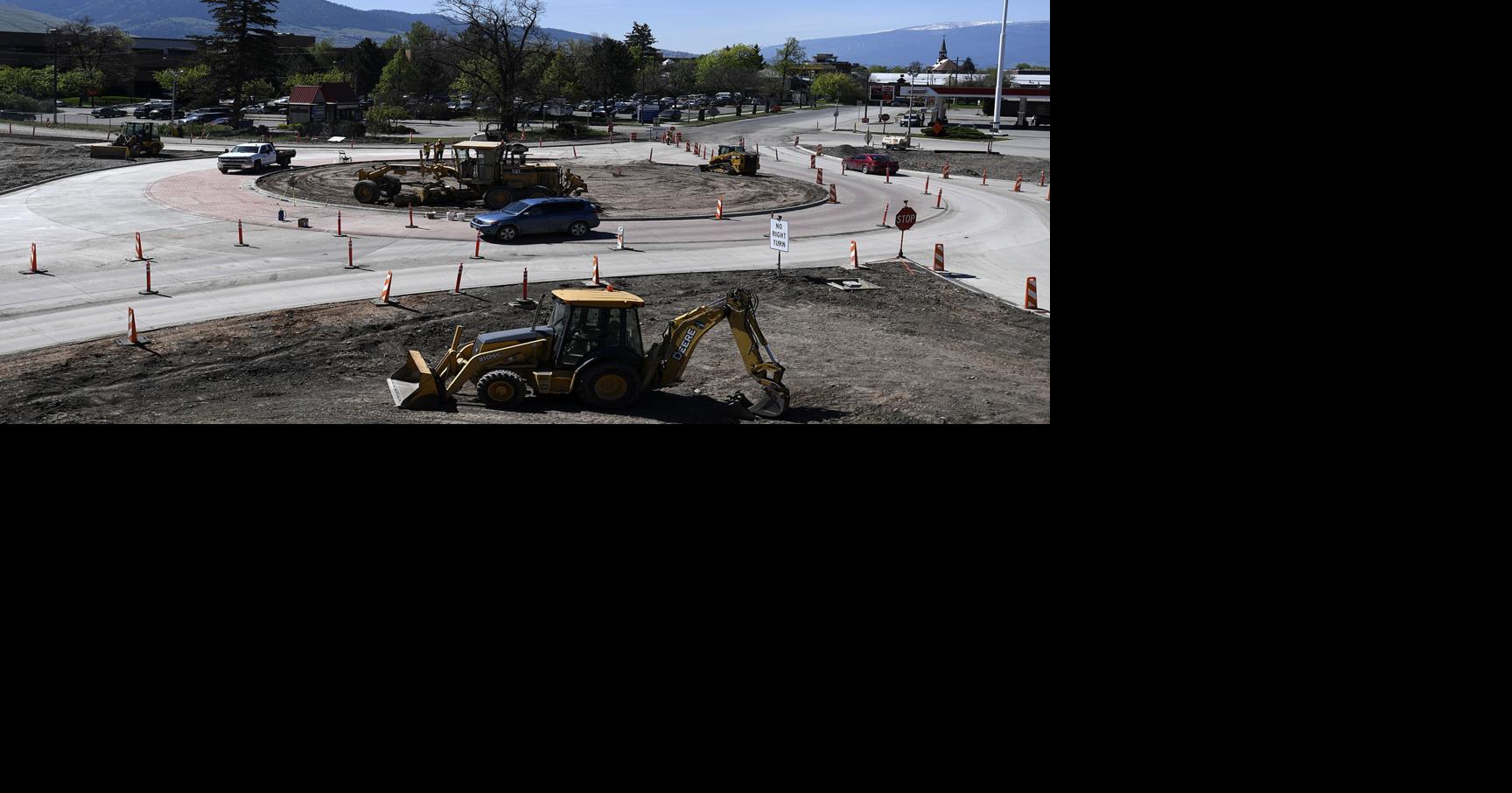 Orange Street roundabout complete; lots more to do