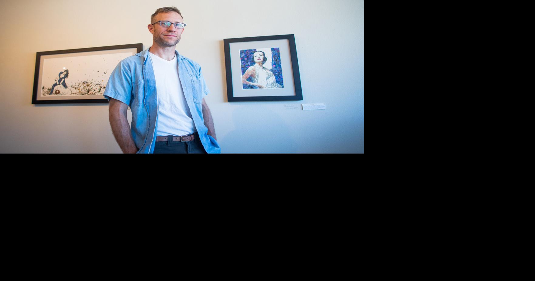 Artist Gavin McClure creates little universes within larger forms