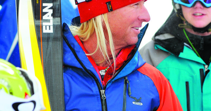 World champion freestyle skier Glen Plake visits Snowbowl