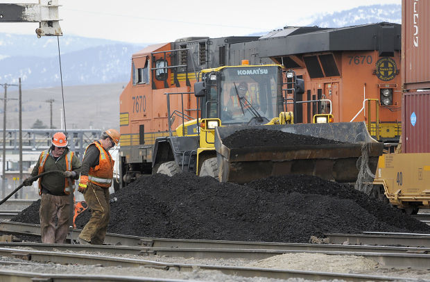 3 rail cars derail in Missoula, spilling coal