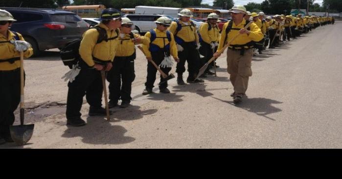 Crow firefighting rookies get ready for summer work