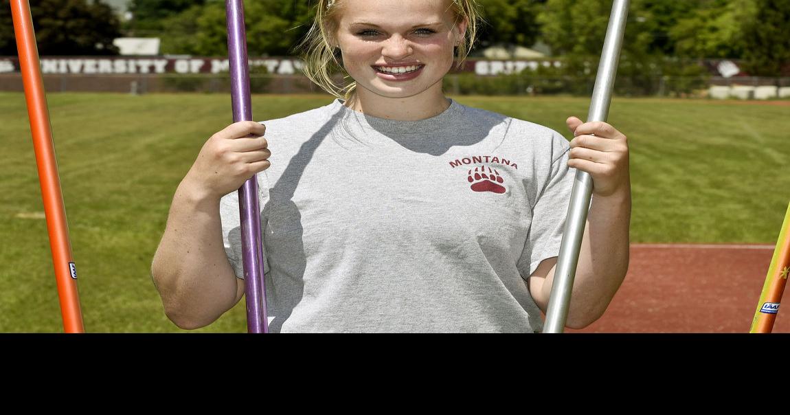 Griz javelin thrower Stephanie Wells is competing at her first NCAA ...