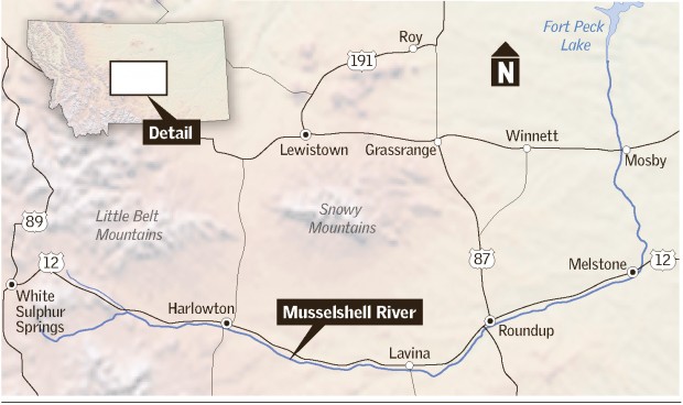 'Fresh canvas' for recently flooded Musselshell River | State ...