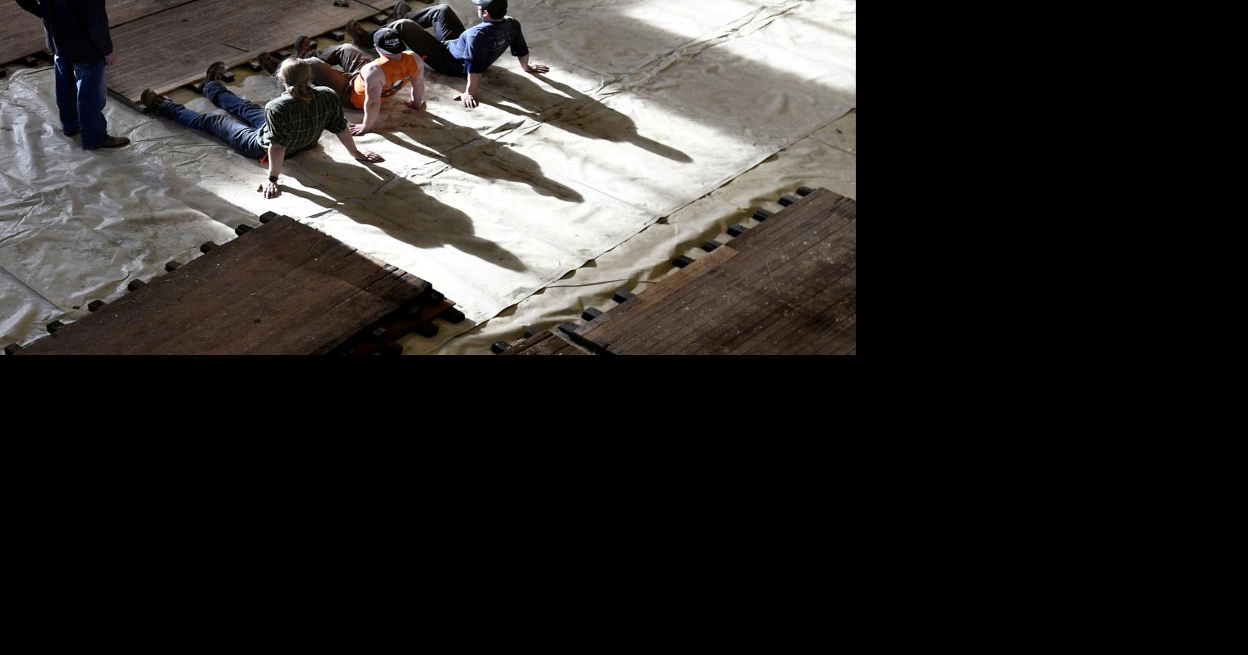 Foresters' Ball construction underway