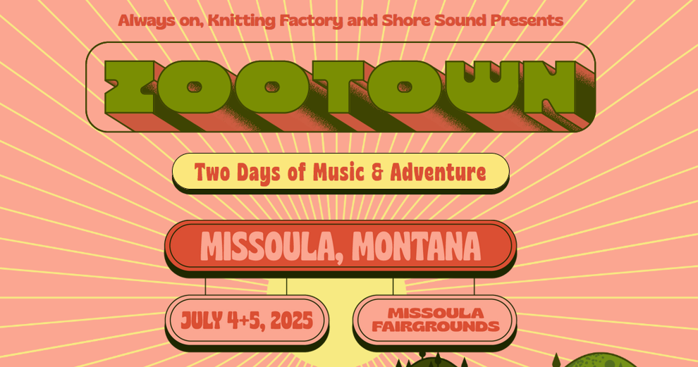 Zootown Music Festival scheduled for Missoula in 2025