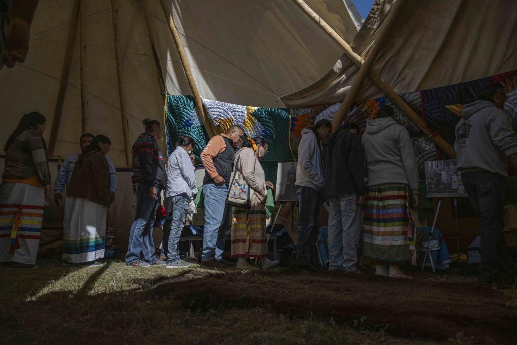 Aaniiih and Nakoda Tribes bury children who died at Carlisle