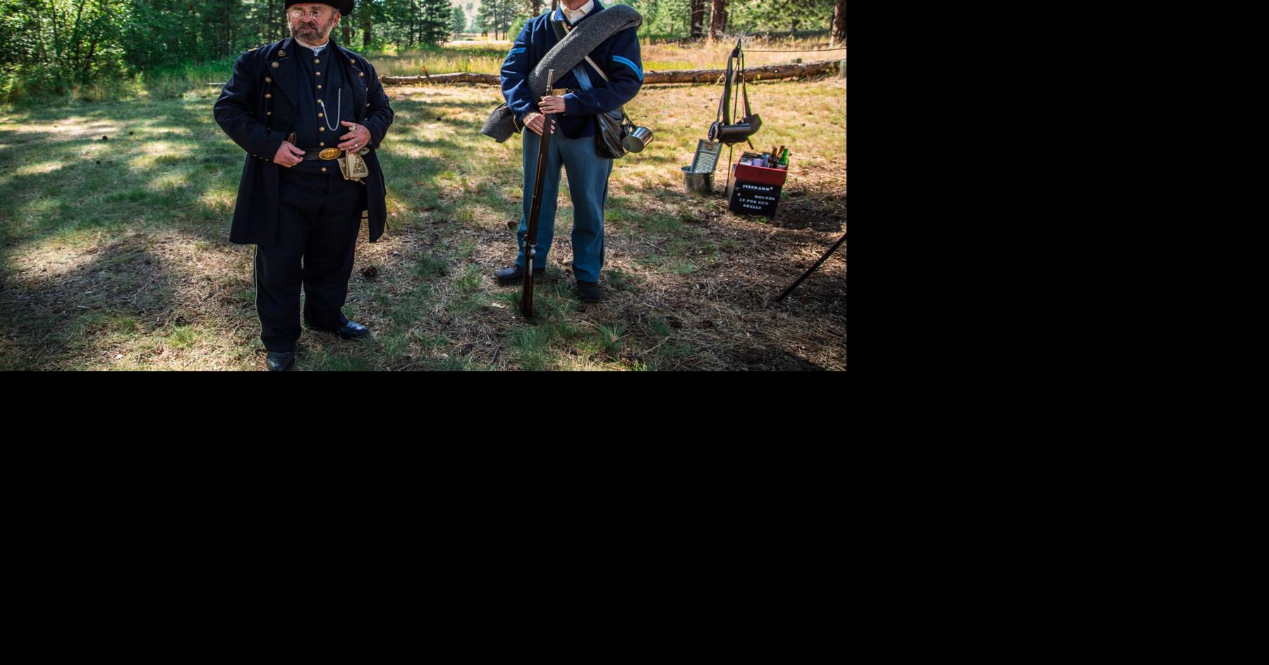 Re-enactors revisit Fort Fizzle incident of Nez Perce War