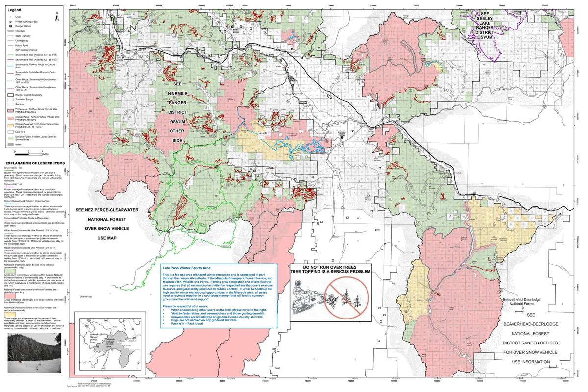 New Lolo plan maps to show motorized access in plan revision