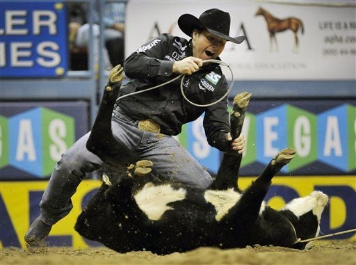 Brazile gets 21st gold buckle to clinch all-around