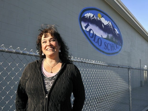 Local artist spruces up Lolo Elementary School’s public face free of charge