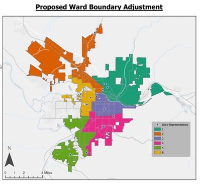 New ward boundaries adopted