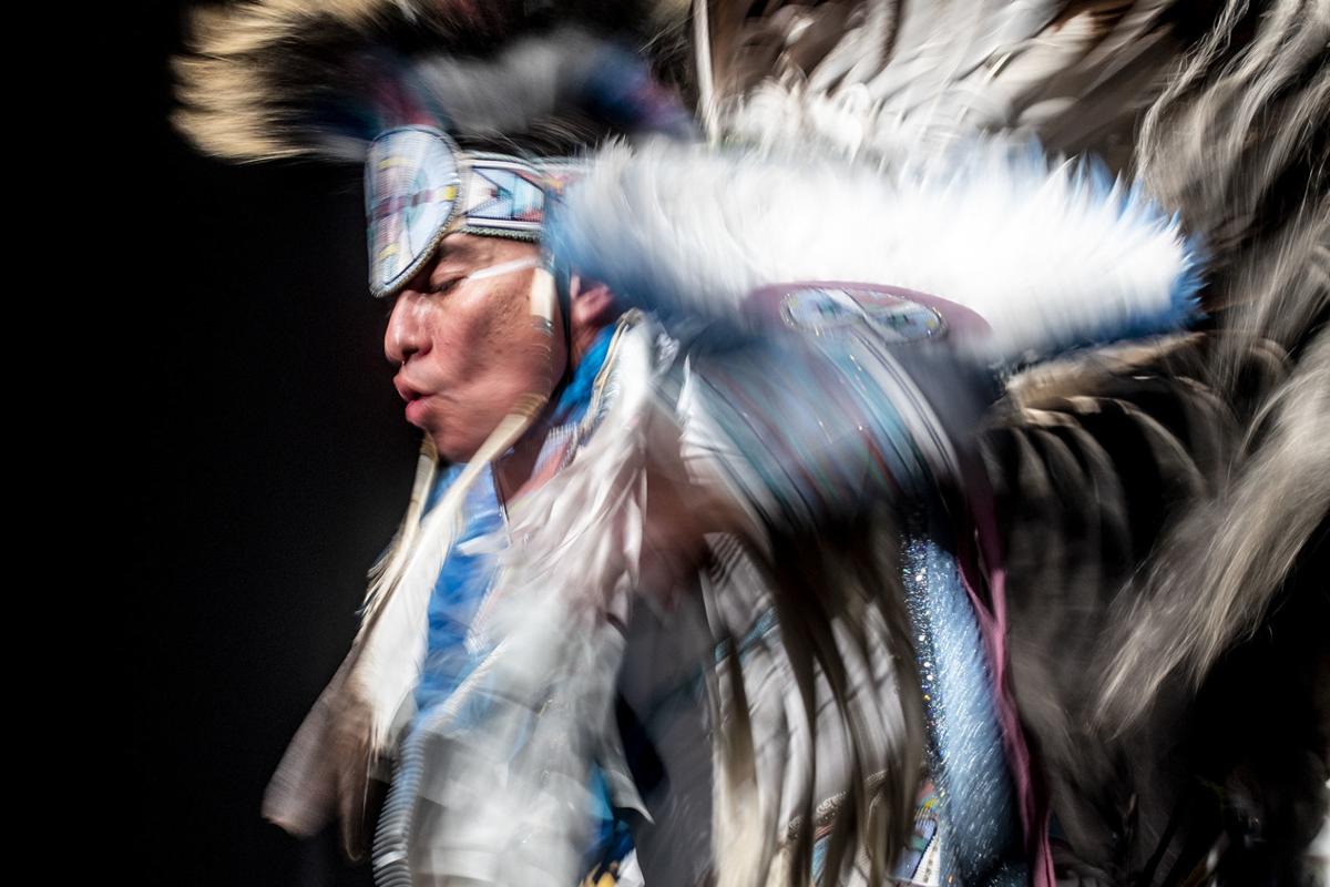 Supaman performs, shares message with Washington Middle Schoolers ...