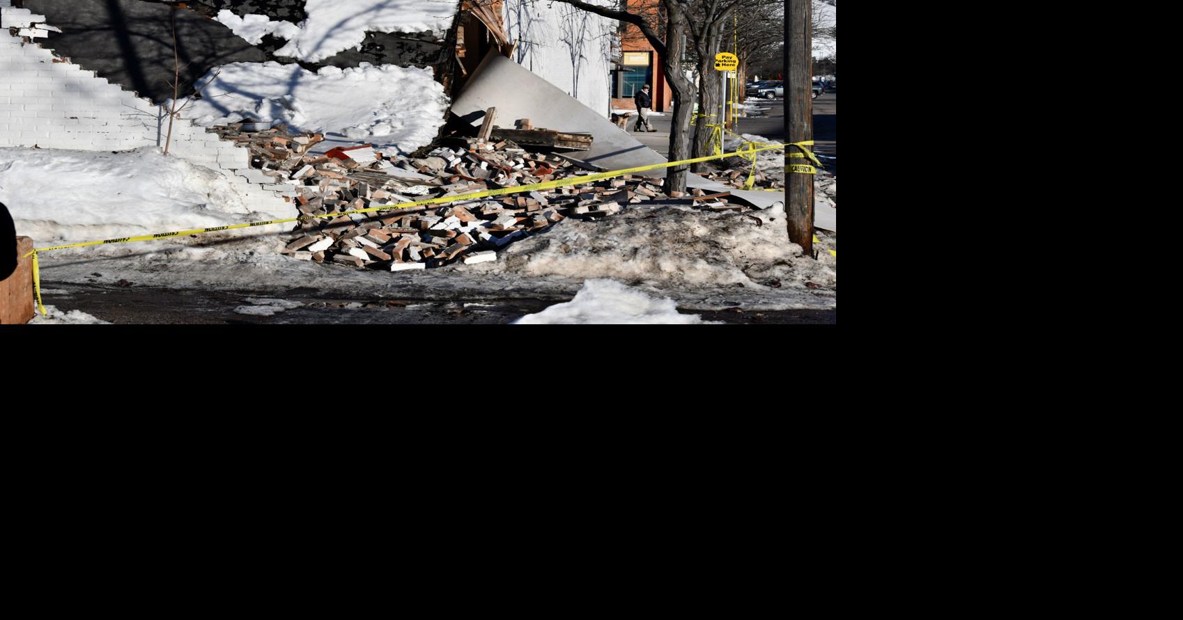 Downtown building collapses in Missoula