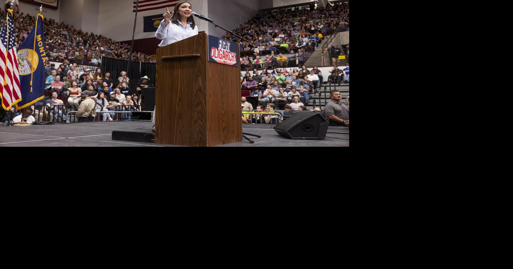 Video: AOC in Missoula for Fighting Oligarchy Tour