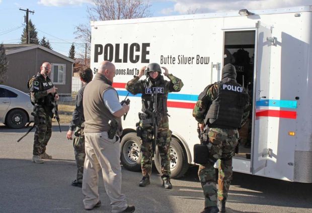 Butte police officer wounded during 3-hour standoff