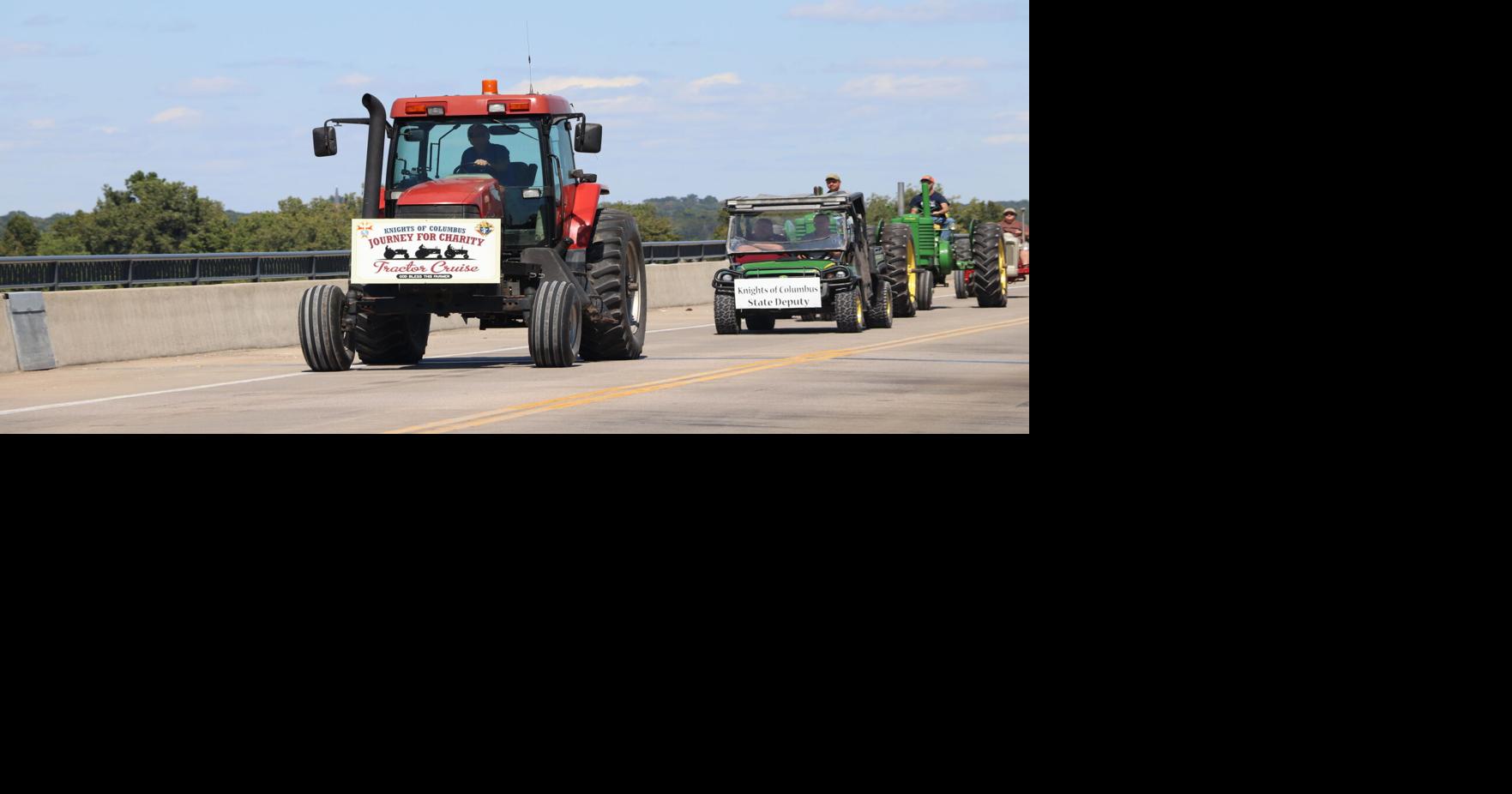 PHOTO/VIDEO GALLERY: More than 160 ride in Journey for Charity Tractor ...