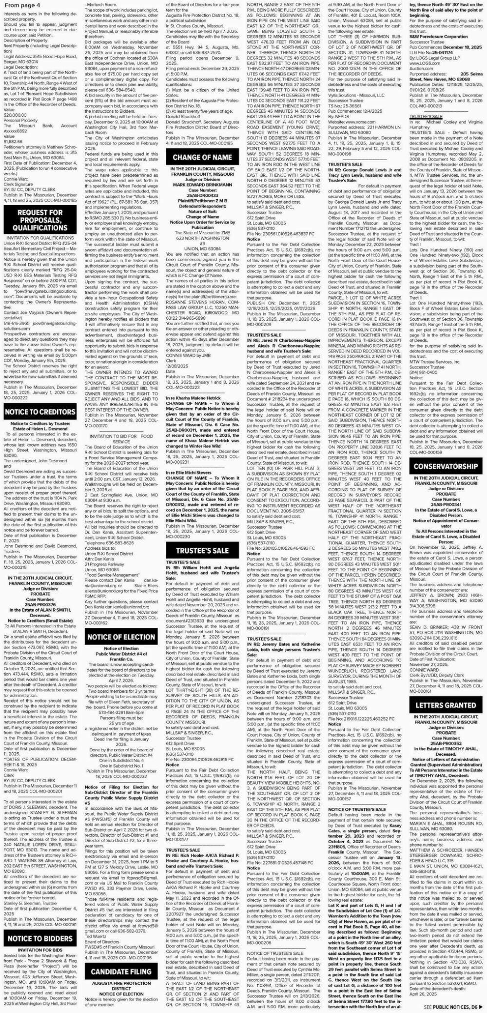 Page D05 | E-edition | missourian.com